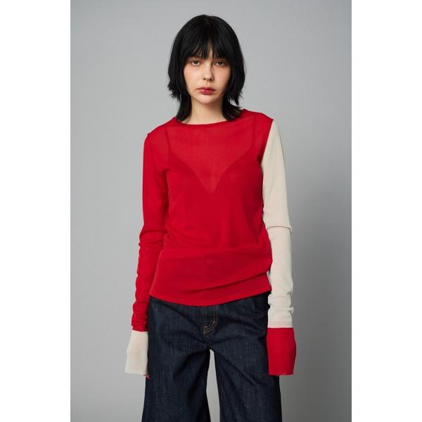 参考価格：7，700円発売時期：2025年01月コンディション：S（新品同様）タグ付きの未使用、または新品同様のアイテム付属品：タグ参考商品名：Crew neck mesh inner tops　　クルーネックメッシュインナートップス参考品...
