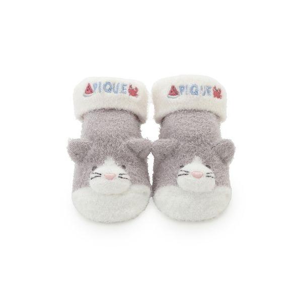 ※このアイテムは返品・交換対象外商品です。ZOZO問い合わせ番号:106723344ショップ:gelato pique，ジェラート　ピケブランド:gelato pique，ジェラートピケ商品名:【BABY】スムーズィーシーサイドキャットソッ...