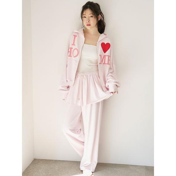 ZOZO問い合わせ番号:106723395ショップ:SNIDEL HOME，スナイデルホームブランド:SNIDEL HOME，スナイデルホーム商品名:スカートベルトスウェットパンツカテゴリ:ルームウェア>ルームウェア/パジャマブランド...