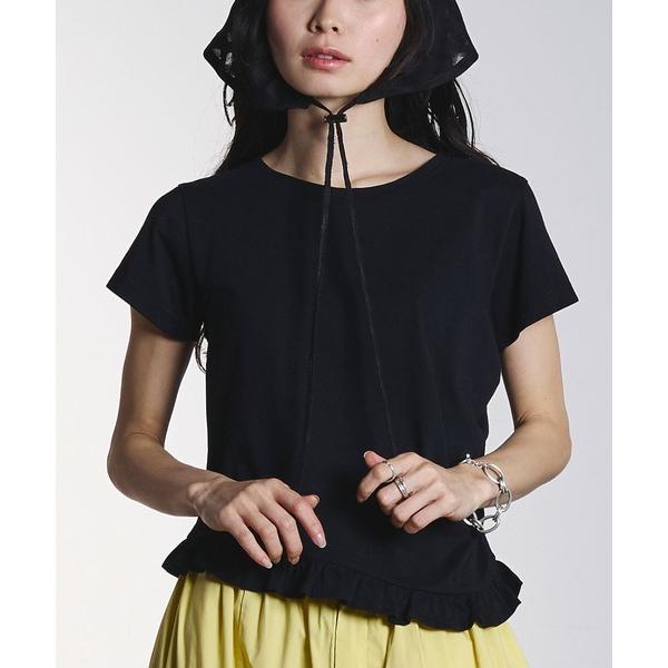 ZOZO問い合わせ番号:106723439ショップ:ROSE BUD，ローズバッドブランド:ROSE BUD，ローズバッド商品名:FRILL HEM TOPカテゴリ:トップス>Tシャツ/カットソーブランド品番:213262013001...