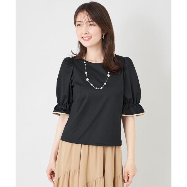 『セール実施中』ZOZO問い合わせ番号:106723563ショップ:TO BE CHIC，トゥー ビー シックブランド:TO BE CHIC，トゥー ビー シック商品名:ポイントリボン デザインプルオーバーカテゴリ:トップス>Tシャツ...