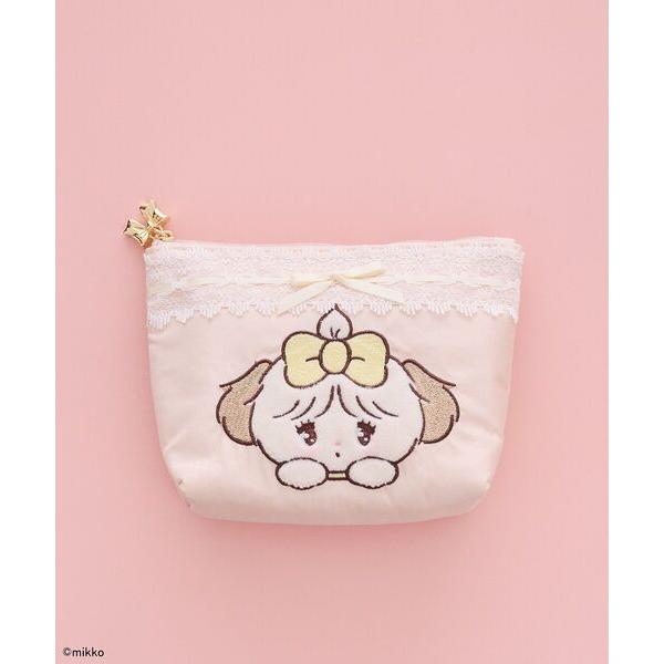 ZOZO問い合わせ番号:106723723ショップ:Maison de FLEUR，メゾン ド フルールブランド:Maison de FLEUR，メゾンドフルール商品名:Lil ala mode ポーチカテゴリ:財布/小物>ポーチブラ...