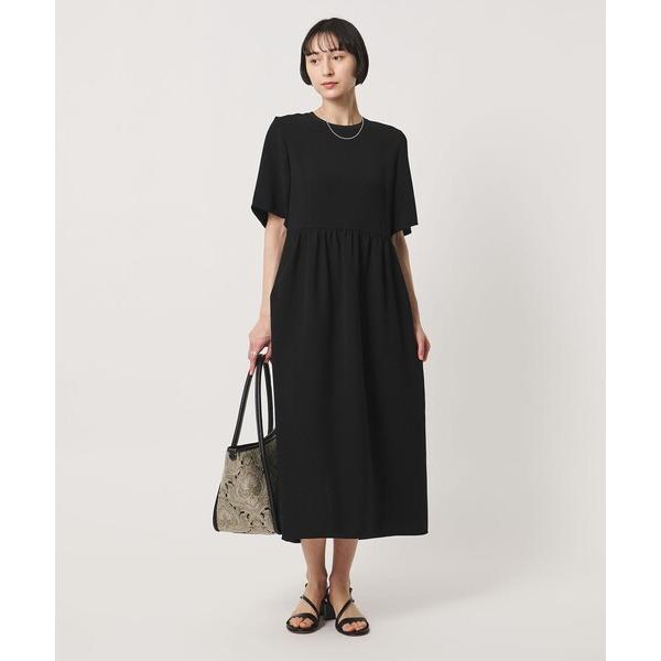 ZOZO問い合わせ番号:106724086ショップ:UNITED ARROWS，ユナイテッドアローズブランド:UNITED ARROWS，ユナイテッドアローズ商品名:COMFY ショートスリーブ ワンピース ‐防汚 UVカット ウォッシャブ...