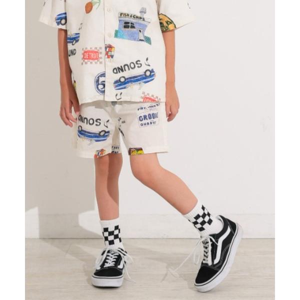 ZOZO問い合わせ番号:106724388ショップ:OCEAN&amp;GROUND，オーシャンアンドグラウンドブランド:Ocean&amp;Ground，オーシャン&amp;グラウンド商品名:ペイントアートショーツカテゴリ:パンツ>...