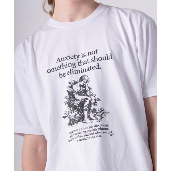 ZOZO問い合わせ番号:106724645ショップ:rehacer，レアセルブランド:rehacer，レアセル商品名:rehacer TEE : Anxiety TEE / アンキシティ T-shirtカテゴリ:トップス>Tシャツ/カ...