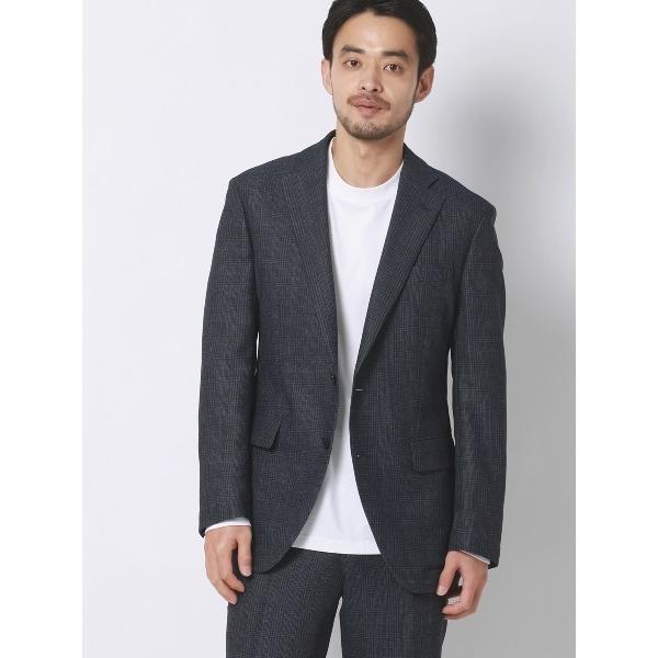 ZOZO問い合わせ番号:106760123ショップ:SUIT SQUARE，スーツスクエアブランド:SUIT SQUARE，スーツスクエア商品名:涼しい最高ジャケット／ウォッシャブル／ストレッチ／からみ織り／グレンチェック／CH28カテゴリ...