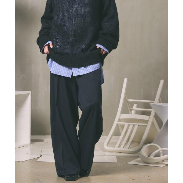 参考価格：12，100円発売時期：2024年02月コンディション：A（使用感なし）数回使用した程度で使用感が感じられないアイテム参考商品名：《UNISEX》Wool Mix Continuous Tow-Tuck Wide Pants/ウー...