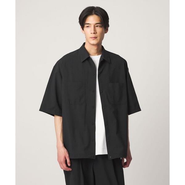 ZOZO問い合わせ番号:106795464ショップ:UNITED ARROWS，ユナイテッドアローズブランド:UNITED ARROWS，ユナイテッドアローズ商品名:DotAir ドットエア サッカー ダブルポケットシャツ　吸水速乾カテゴリ...