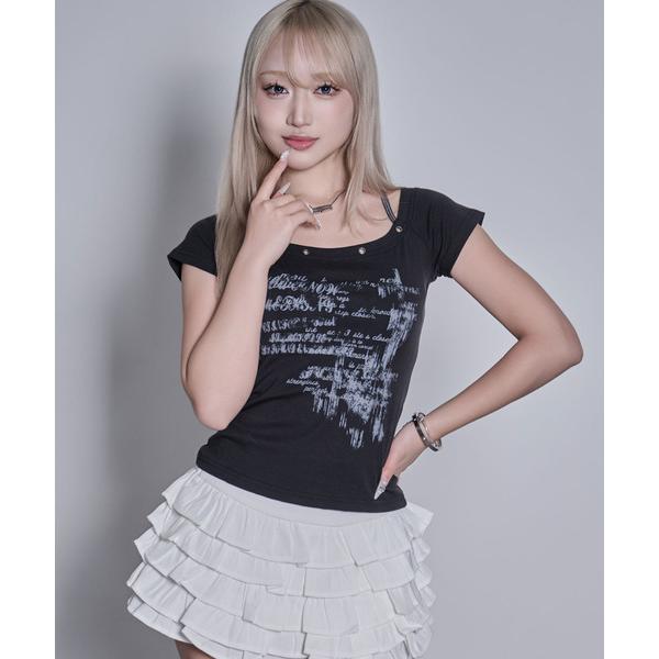 ZOZO問い合わせ番号:106796253ショップ:SILVER BULLET，シルバーバレットブランド:.KOM，ドットコム，SILVER BULLET，シルバーバレット商品名:『.KOM/ドットケーオーエム』グラフィックプリントオフショ...