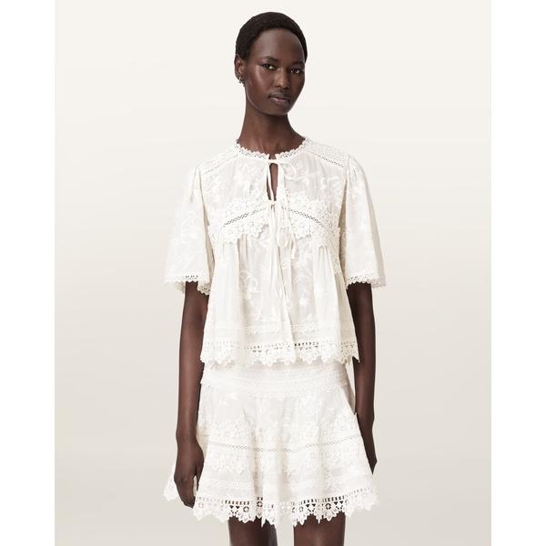 ZOZO問い合わせ番号:106796399ショップ:ALLSAINTS，オールセインツブランド:ALLSAINTS，オールセインツ商品名:LILLITH TOP | LILLITH トップカテゴリ:トップス>その他トップスブランド品番...