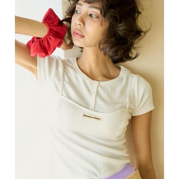 ZOZO問い合わせ番号:106796979ショップ:common gull products.，コモンガルプロダクツブランド:common gull products.，コモンガルプロダクツ商品名:若葉雨とアイレットTシャツカテゴリ:トップ...
