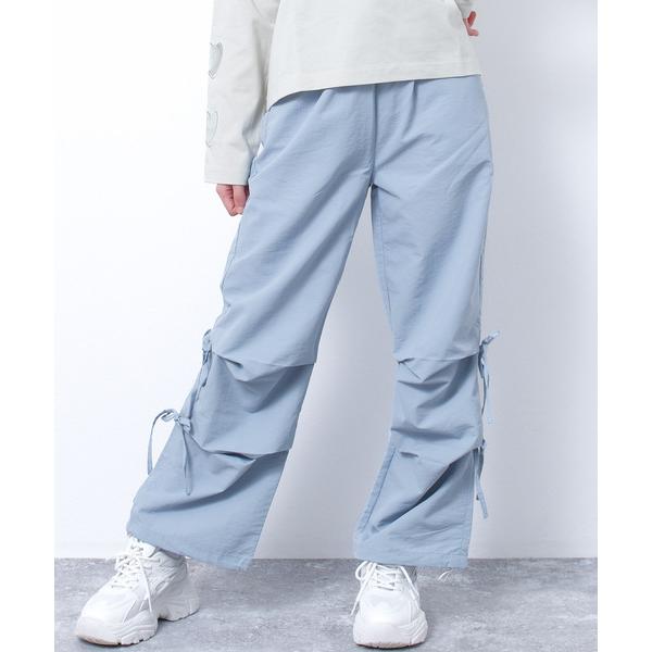 ZOZO問い合わせ番号:106797089ショップ:SHUSHU，シュシュブランド:RiCO SUCRE，リコシュクレ，SHUSHU，シュシュ商品名:サイドリボンナイロンパンツカテゴリ:パンツ>その他パンツブランド品番:RCLP261...