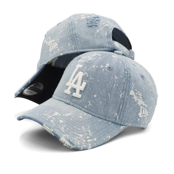 ZOZO問い合わせ番号:106797105ショップ:ONSPOTZ，オンスポッツブランド:NEW ERA，ニューエラ商品名:ニューエラキャップ 9TWENTY スプラッシュペイントデニムMLB ONSPOTZ別注カテゴリ:帽子>キャッ...