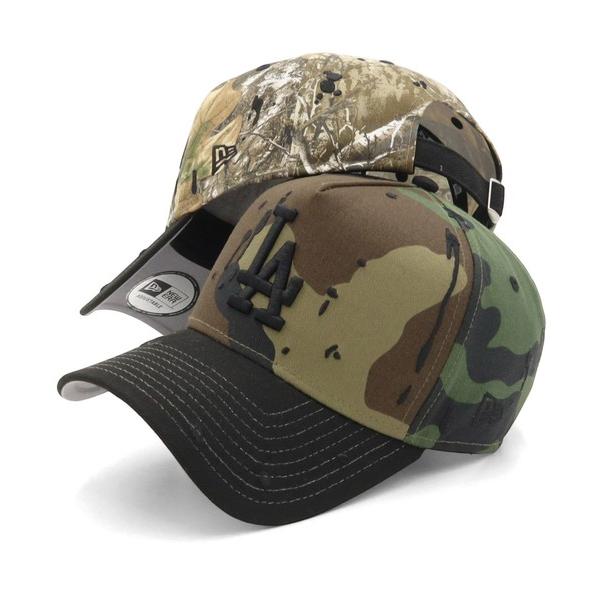ZOZO問い合わせ番号:106797109ショップ:ONSPOTZ，オンスポッツブランド:NEW ERA，ニューエラ商品名:ニューエラキャップ　9FORTYA-Frame カモ柄 MLB ONSPOTZ別注カテゴリ:帽子>キャップブラ...