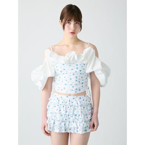 ※このアイテムは返品・交換対象外商品です。ZOZO問い合わせ番号:106797317ショップ:FURFUR，ファーファーブランド:FURFUR，ファーファー商品名:【WEB限定カラー】フリルオフショルセットスウィムウェアカテゴリ:水着/着物...