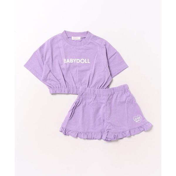ZOZO問い合わせ番号:106797330ショップ:BABYDOLL，ベビードールブランド:BABYDOLL，ベビードール商品名:ロゴセットアップ 1858Kカテゴリ:トップス>アンサンブルブランド品番:GIRL-ロゴSU1858K素...