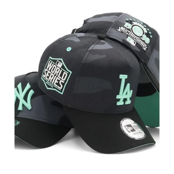 ZOZO問い合わせ番号:106797417ショップ:ONSPOTZ，オンスポッツブランド:NEW ERA，ニューエラ商品名:ニューエラキャップ 9FORTYA-FRAMEサイドパッチ カモ柄MLB ONSPOTZ別注カテゴリ:帽子>キ...