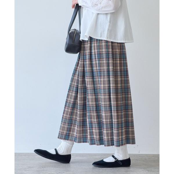 ZOZO問い合わせ番号:106797471ショップ:bulle de savon，ビュルデサボンブランド:bulle de savon，ビュルデサボン商品名:タータンCHECK プリーツスカートカテゴリ:スカート>スカートブランド品番...