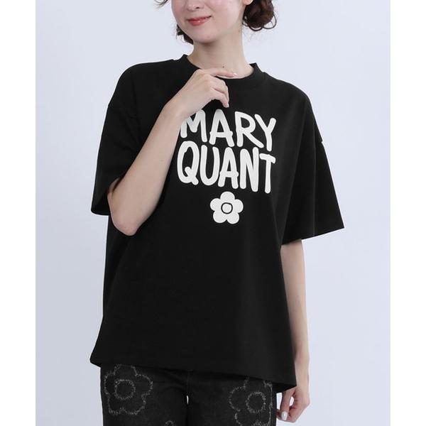 ZOZO問い合わせ番号:106797936ショップ:MARY QUANT，マリークワントブランド:MARY QUANT，マリークワント商品名:ペイントロゴ Tシャツカテゴリ:トップス>Tシャツ/カットソーブランド品番:226-6119...