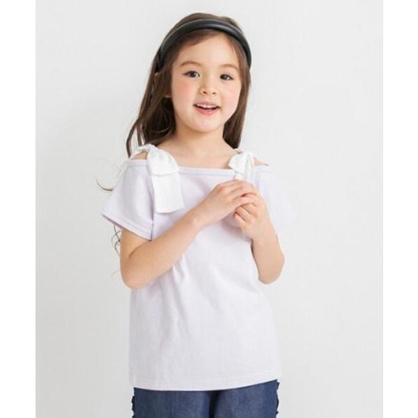 ZOZO問い合わせ番号:106799036ショップ:branshes，ブランシェスブランド:branshes，ブランシェス商品名:肩リボン半袖Tシャツカテゴリ:トップス>Tシャツ/カットソーブランド品番:12-6206-165素材:本...