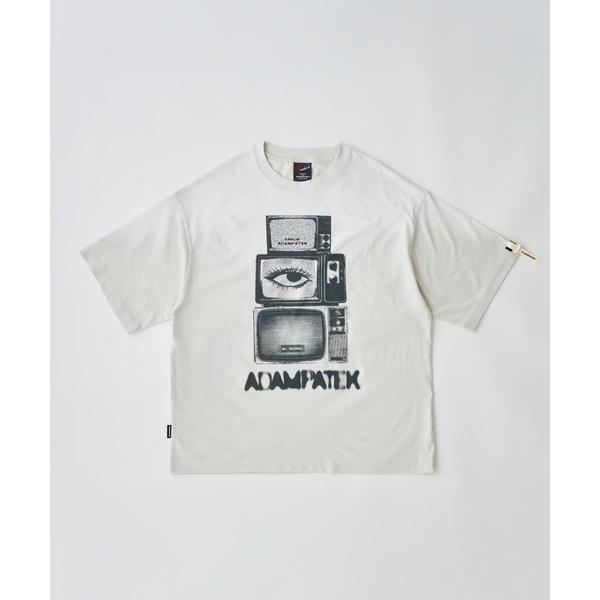 ZOZO問い合わせ番号:106834455ショップ:IO，イオブランド:ADAM PATEK，アダムパテック商品名:ADAMPATEK/noise aging T/プリントエイジング加工Tシャツ(AP2614024)カテゴリ:トップス&gt...