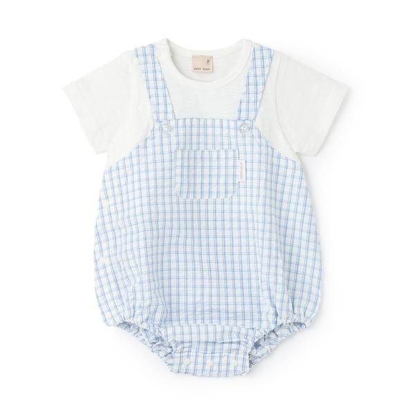 ※このアイテムは返品・交換対象外商品です。ZOZO問い合わせ番号:106834835ショップ:petit main，プティマインブランド:petit main，プティマイン商品名:サロペットロンパースカテゴリ:ママ＆ベビー>ロンパース...