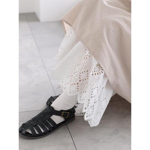 ZOZO問い合わせ番号:106835256ショップ:Samansa Mos2，サマンサ モスモスブランド:Samansa Mos2，サマンサ モスモス商品名:【接触冷感】裾スカラップレースカットペチパンツカテゴリ:パンツ>その他パンツ...