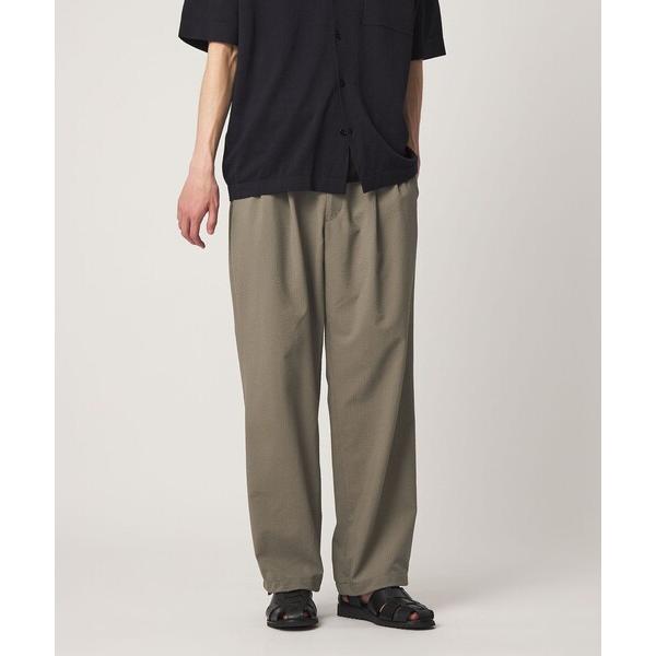 ZOZO問い合わせ番号:106835423ショップ:UNITED ARROWS，ユナイテッドアローズブランド:UNITED ARROWS，ユナイテッドアローズ商品名:DotAir ドットエア サッカー ヘムコード 2プリーツ パンツ　吸水速...