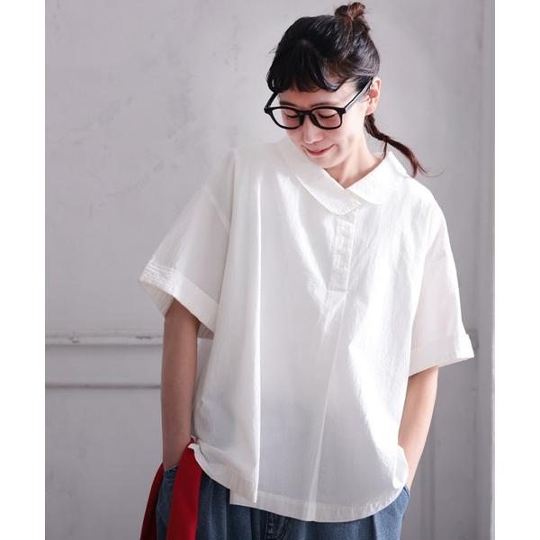 ZOZO問い合わせ番号:106835780ショップ:soulberry，ソウルベリーブランド:soulberry，ソウルベリー商品名:アシンメトリーなブラウスカテゴリ:トップス>シャツ/ブラウスブランド品番:t4b0104素材:綿10...