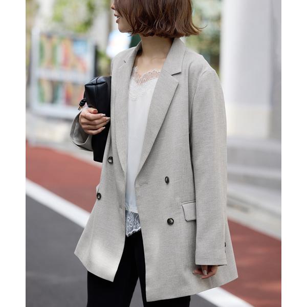 ZOZO問い合わせ番号:106835807ショップ:IENA，イエナブランド:SLOBE IENA，スローブイエナ商品名:《セットアップ対応可/WEB限定/追加4》ウォッシャブルツイルダブルジャケットカテゴリ:ジャケット/アウター>テ...