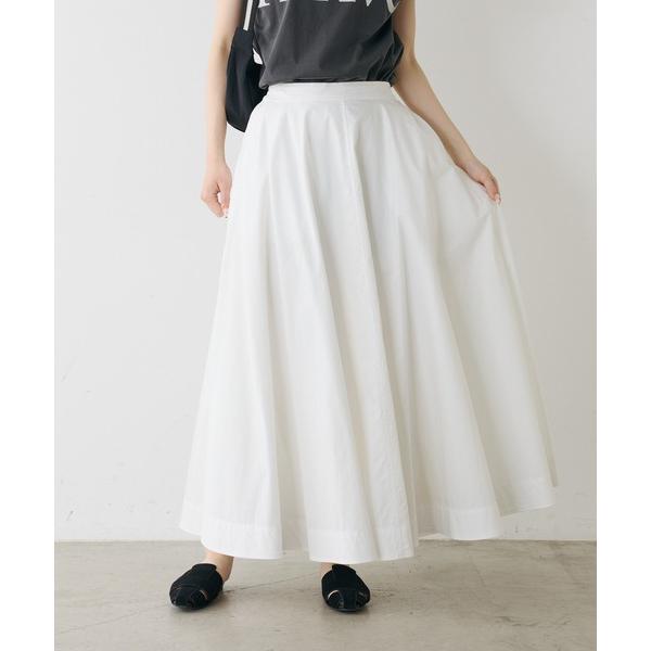 ZOZO問い合わせ番号:106836106ショップ:PUAL CE CIN，ピュアルセシンブランド:PUAL CE CIN，ピュアルセシン商品名:高密度コットンフレアスカートカテゴリ:スカート>スカートブランド品番:026101008...