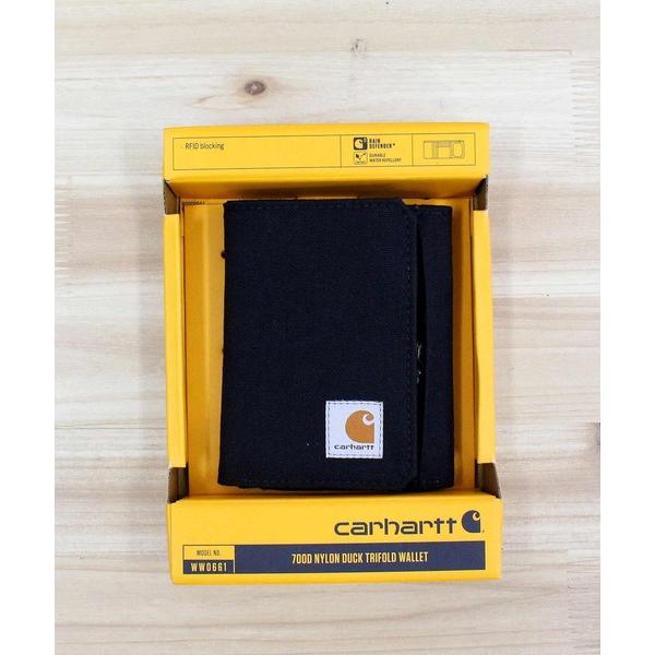 『タイムセール実施中』ZOZO問い合わせ番号:106836306ショップ:TopIsm，トップイズムブランド:Carhartt，カーハート，TopIsm，トップイズム商品名:ナイロンダック 三つ折り財布 700D Nylon Duck Tr...