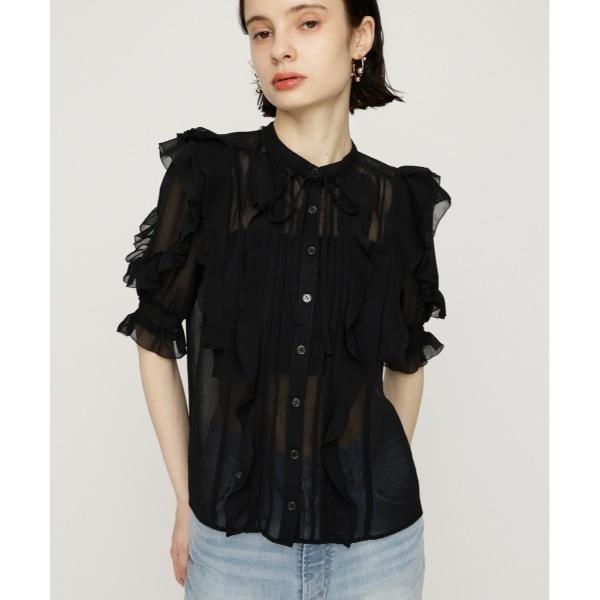 ZOZO問い合わせ番号:106837457ショップ:SLY，スライブランド:SLY，スライ商品名:FRONT FRILL BL フロントフリルブラウス 春服 夏服カテゴリ:トップス>シャツ/ブラウスブランド品番:030JS430-47...