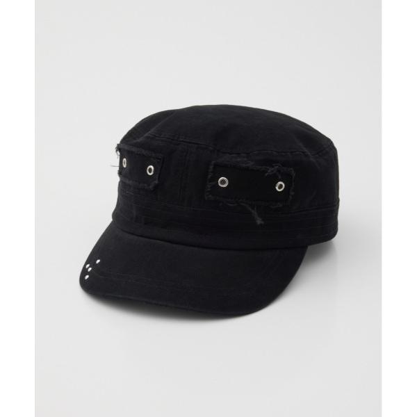 ZOZO問い合わせ番号:106837459ショップ:SLY，スライブランド:SLY，スライ商品名:EYELET MILITARY CAP アイレットミリタリーキャップ 春服 夏服カテゴリ:帽子>キャップブランド品番:030JSA56-...