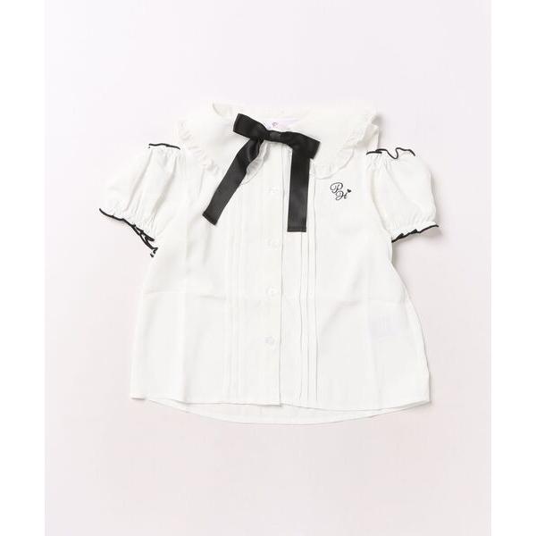 ZOZO問い合わせ番号:106837518ショップ:BABYDOLL，ベビードールブランド:PINKHUNT，ピンクハント商品名:PINKHUNT リボンタイ付き肩だしシャツ 1678Kカテゴリ:トップス>シャツ/ブラウスブランド品番...