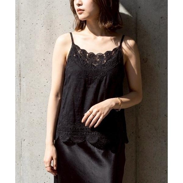 ZOZO問い合わせ番号:106837541ショップ:tocco closet／&amp;. NOSTALGIA，トッコ　クローゼット　／　アンドドットノスタルジアブランド:deux amour，ドゥーザムール商品名:レースキャミカテゴリ:ト...