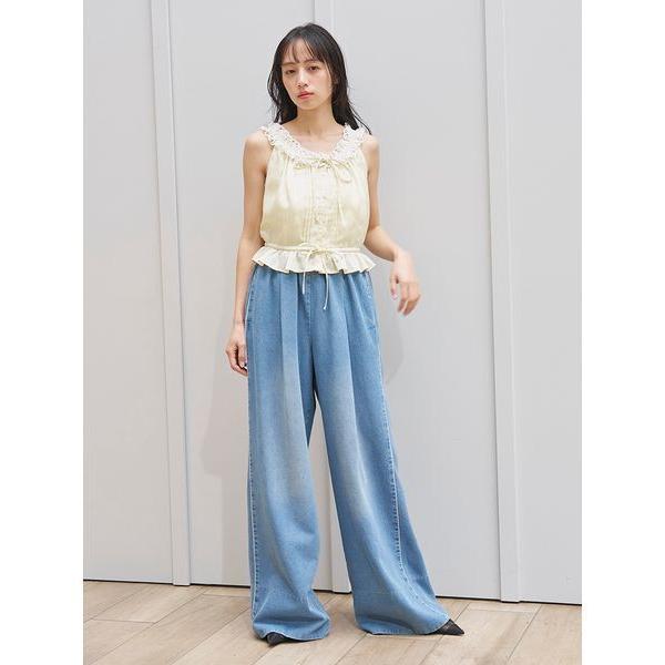 ZOZO問い合わせ番号:106837961ショップ:SNIDEL，スナイデルブランド:SNIDEL，スナイデル商品名:バリエウエストレイヤードパンツカテゴリ:パンツ>その他パンツブランド品番:SWFP262118素材:表地: 【GRY...