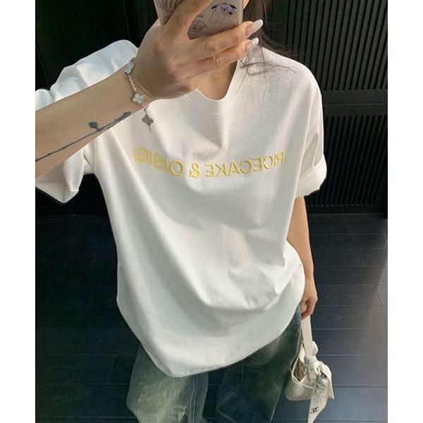 ZOZO問い合わせ番号:106838009ショップ:Dalfwin，ダールフィンブランド:Dalfwin，ダールフィン商品名:韓国ファッション RICECAKE3D立体ネオンカラーロゴ半袖Tシャツカテゴリ:トップス>Tシャツ/カットソ...