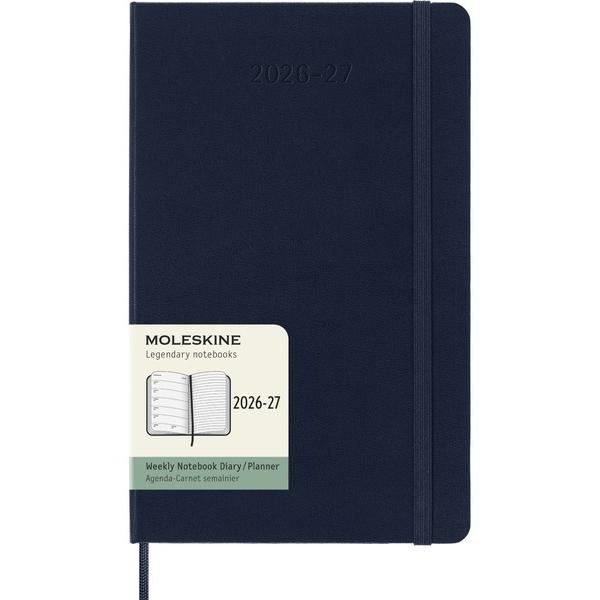 ZOZO問い合わせ番号:106838203ショップ:MOLESKINE，モレスキンブランド:MOLESKINE，モレスキン商品名:手帳 2026年 7月始まり 18ヵ月 ウィークリーダイアリー ラージサイズ (横13cm×縦21cm) ハー...