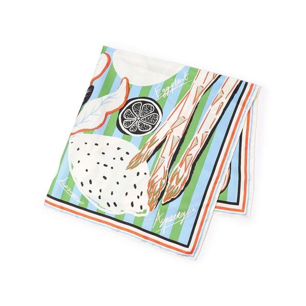 ZOZO問い合わせ番号:106838433ショップ:TOMORROWLAND，トゥモローランドブランド:manipuri，マニプリ，TOMORROWLAND，トゥモローランド商品名:manipuri VEGETABLES シルクスカーフカテ...