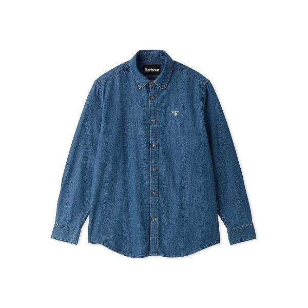 ZOZO問い合わせ番号:106838646ショップ:Barbour，バブアーブランド:Barbour，バブアー商品名:Chambrayクレスト デニム シャツカテゴリ:トップス>シャツ/ブラウスブランド品番:261MSH5771素材:...