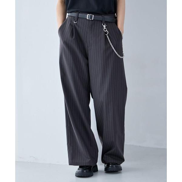 ZOZO問い合わせ番号:106839144ショップ:RAGEBLUE，レイジブルーブランド:RAGEBLUE，レイジブルー商品名:light TR Drape Wide Buggy Slacks / ライトTRワイドスラックスカテゴリ:パン...