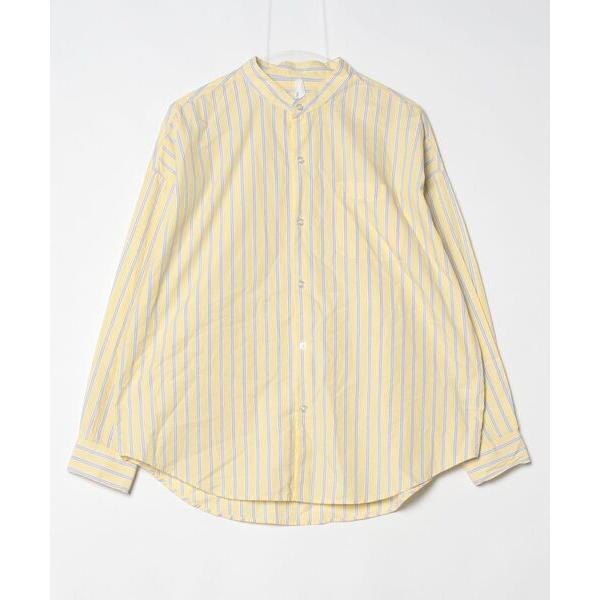 参考価格：4，950円発売時期：2022年02月コンディション：C（やや使用感あり）使用感があり、やや気になる傷や汚れがあるアイテム全体的：保管上のにおいがします。参考商品名：ブロード オーバーサイズ 無地 ストライプ バンドカラーシャツ参...