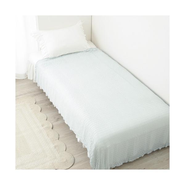 ZOZO問い合わせ番号:106875669ショップ:Francfranc，フランフランブランド:Francfranc，フランフラン商品名:ひんやり リップル ブランケット シングル 1400×2000 冷感 くしゅくしゅカテゴリ:インテリア...