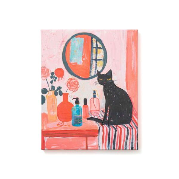 ZOZO問い合わせ番号:106875677ショップ:Francfranc，フランフランブランド:Francfranc，フランフラン商品名:キャット アートボード インテリアカテゴリ:インテリア>ポスター/アートブランド品番:11111...