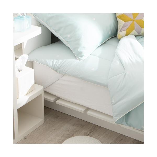 ZOZO問い合わせ番号:106875708ショップ:Francfranc，フランフランブランド:Francfranc，フランフラン商品名:【2026年モデル】ふわろ 冷感ベッドパッド ハート シングル ライトグリーン×アイボリー ひんやり ...