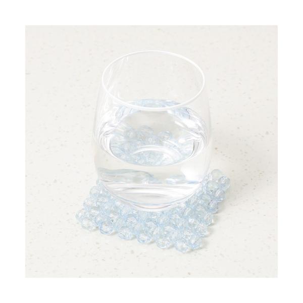 ZOZO問い合わせ番号:106875723ショップ:Francfranc，フランフランブランド:Francfranc，フランフラン商品名:ビーズコースター クリア ライトブルーカテゴリ:食器/キッチン>ランチョンマット/テーブルウェア...