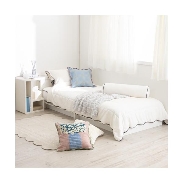 ZOZO問い合わせ番号:106875742ショップ:Francfranc，フランフランブランド:Francfranc，フランフラン商品名:【2026年モデル】ふわろ 冷感肌掛けふとん バイカラーウェーブ シングル アイボリー×ダークグレー ...