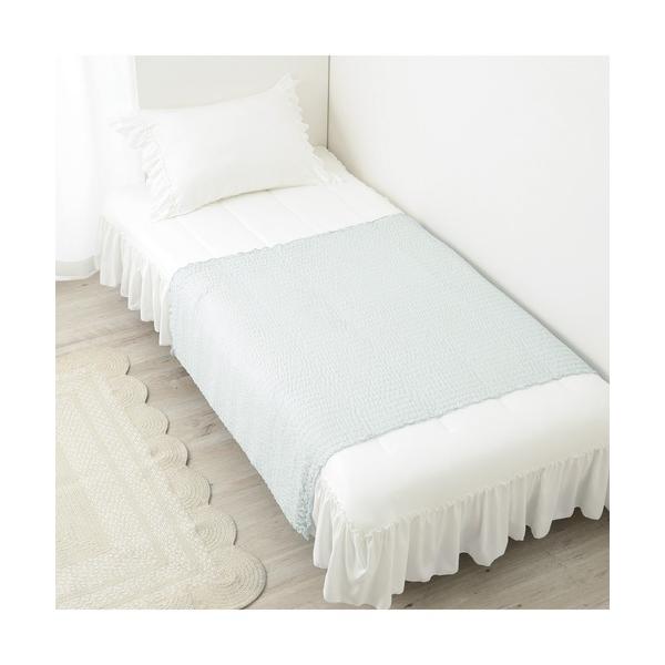 ZOZO問い合わせ番号:106875748ショップ:Francfranc，フランフランブランド:Francfranc，フランフラン商品名:ひんやり リップル ブランケット ハーフ 1000×1400 冷感 くしゅくしゅカテゴリ:インテリア&...