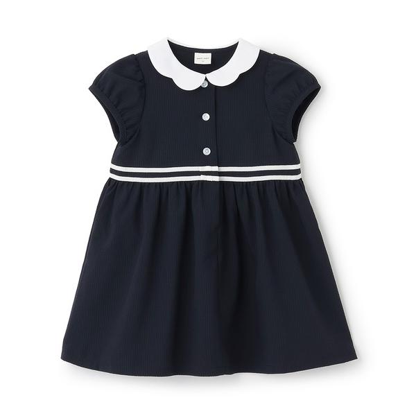 ZOZO問い合わせ番号:106875827ショップ:petit main，プティマインブランド:petit main，プティマイン商品名:【WINDRY】衿ワンピースカテゴリ:ワンピース/ドレス>シャツワンピースブランド品番:9662...